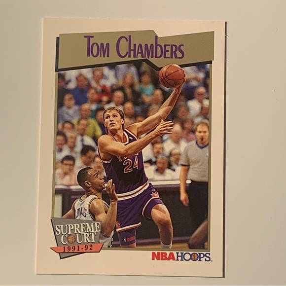 NBA HOOPS | Toys | 991 Nba Hoops Phoenix Suns Tom Chambers 489 | Poshmark